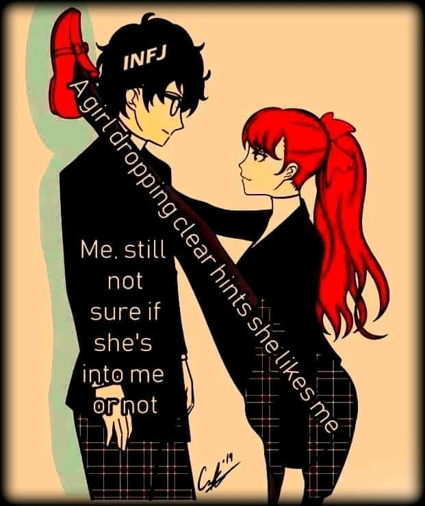 Yup, I'm oblivious (I have way worse radar for women ...) | Infj ...