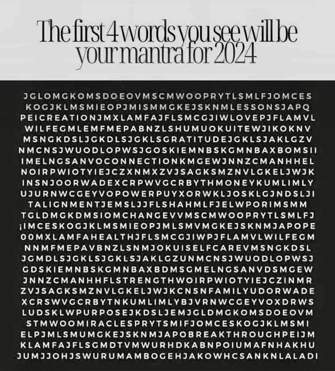 Let’s play a game (What four words appear for you ...) | Learning ...